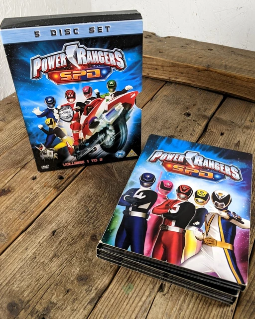 POWER RANGERS S.P.D. The Complete Season/Series Vol. 1-5 (DVD Box-Set ...