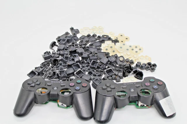 LOT OF SONY Playstation 3 PS3 DualShock 3 Controller PARTS ONLY ...