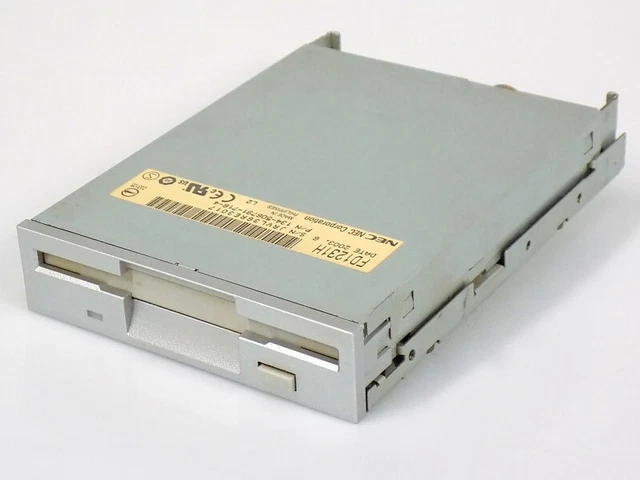 NEC FD1231H 1.44MB IDE P-ATA Floppy Disketten FDD Laufwerk Silberne ...