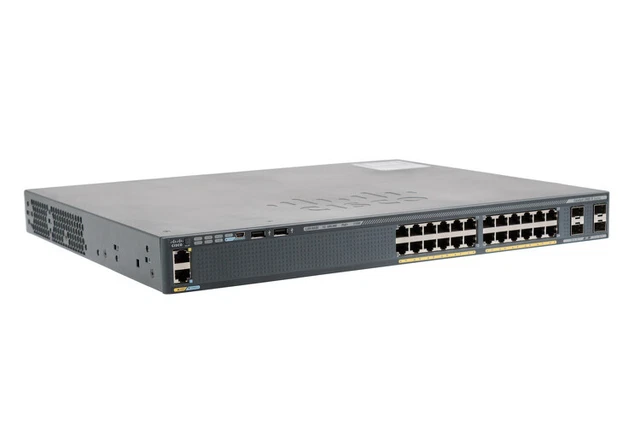 CISCO CATALYST 2690-X Series Switch WS-C2960X-24PS-L, 24 Port Gigabit ...