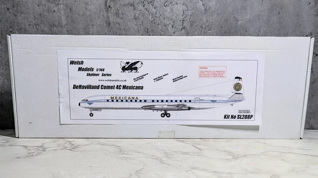 WELSH MODELS DEHAVILLAND Comet 4C Mexicana Airlines Scale 1/1444 Boxed ...