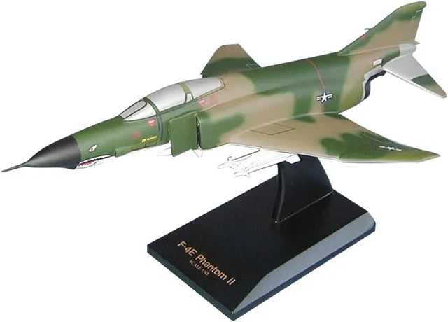 USAF MCDONNELL DOUGLAS F-4E Phantom II Camo Desk 1/48 Model SC Airplane ...