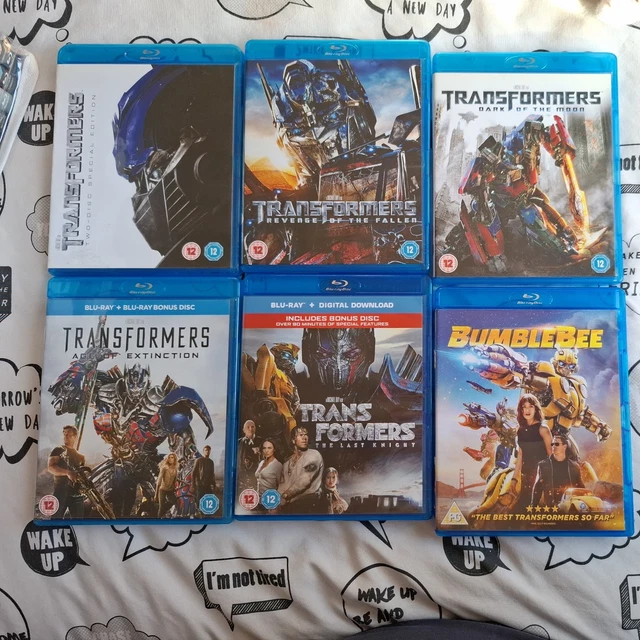 TRANSFORMERS: 6-MOVIE COLLECTION Blu-ray inc bumblebee £11.84 - PicClick UK