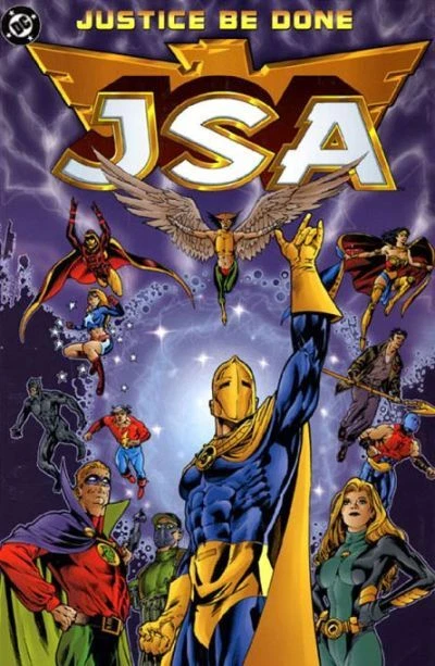 JSA TPB (2000) # 1 1st Print (9.0-VFNM) Justice Be Done £16.20 - PicClick UK