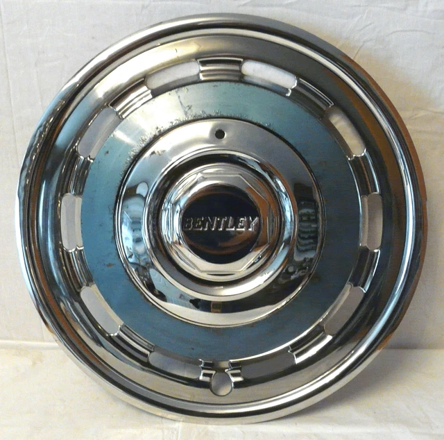HUB CAP +RING, BENTLEY (Rolls-Royce) T1, T2, Mulsanne, etc. *MINT 913 ...