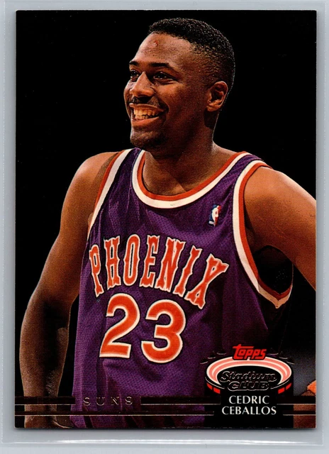 BASKETBALL CEDRIC CEBALLOS 1992-93 Stadium Club #80 Phoenix Suns EUR 2 ...