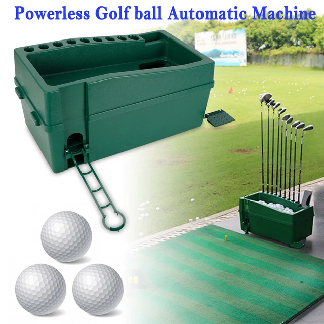 AUTOMATIC GOLF BALL Dispenser Powerless Tee Up Machine Golf Club ...
