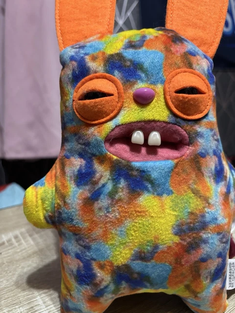 FUGGLER * RABID RABBIT LABORATORY MISFITS Rainbow Plush UGLY MONSTER ...