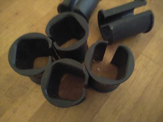 USED FISHING SEAT box.PRESTON INNOVATIONS D30 xD23 SQUARE leg inserts £ ...