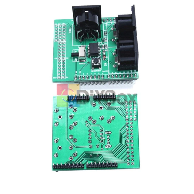 MIDI SHIELD BREAKOUT Board Fit Arduino UNO R3 AVI PIC Digital Interface ...