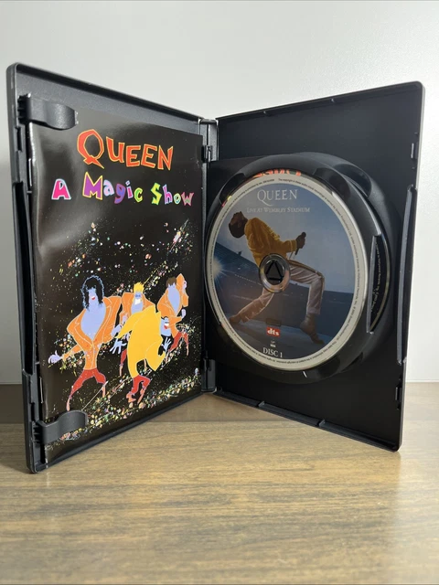 QUEEN THE DVD Collection Live At Wembley Stadium 2003 $9.99 - PicClick CA