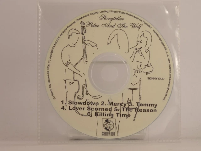 PETER AND THE WOLF SLOWDOWN/MERCY (F41) 6 Track Promo CD Single ...