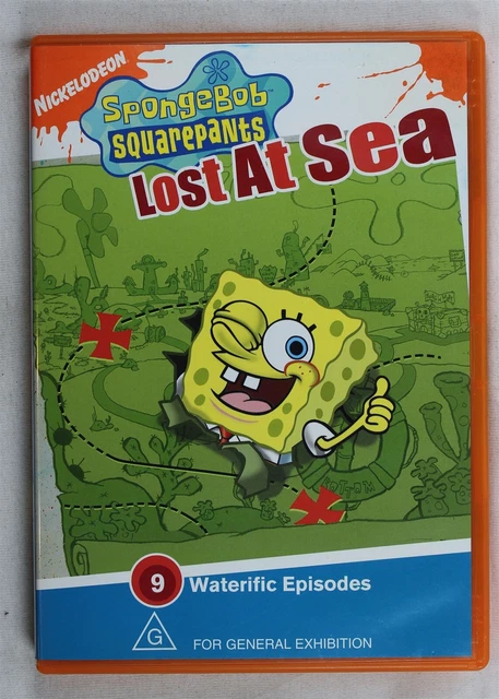 SPONGEBOB SQUAREPANTS - Lost At Sea DVD R4 - E148 $5.50 - PicClick AU