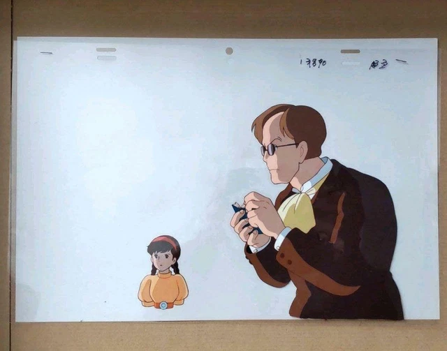 STUDIO GHIBLI LAPUTA Princess Sheeta Muska anime production cel 1 £ ...