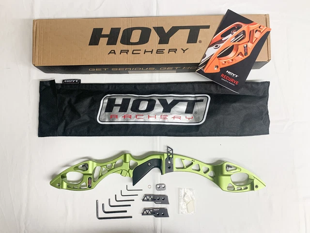 HOYT FORMULA X 25" Bogenschießen Recurve Riser - Rechtshänder - grün ...