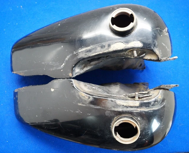 HARLEY DAVIDSON SHOVELHEAD Panhead 3.5 Gallon Split Gas Tanks EUR 140 ...