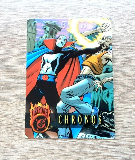DC OUTBURST FIREPOWER Base / Basic Card 44 Chronos £1.50 - PicClick UK
