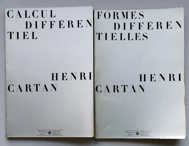 CALCUL DIFFÉRENTIEL - FORMES DIFFÉRENTIELLES - Henri CARTAN - 1967 EUR ...