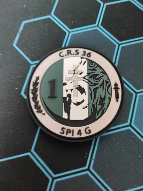 ECUSSON POLICE CRS Gendarmerie - [Obsolète / Patch de Collection] EUR 1 ...