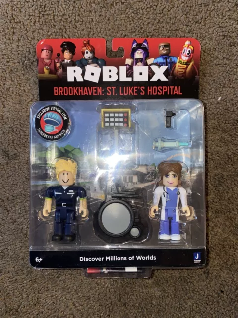 Roblox Brookhaven St Lukes Hospital Figure Pack Brand New 10 99