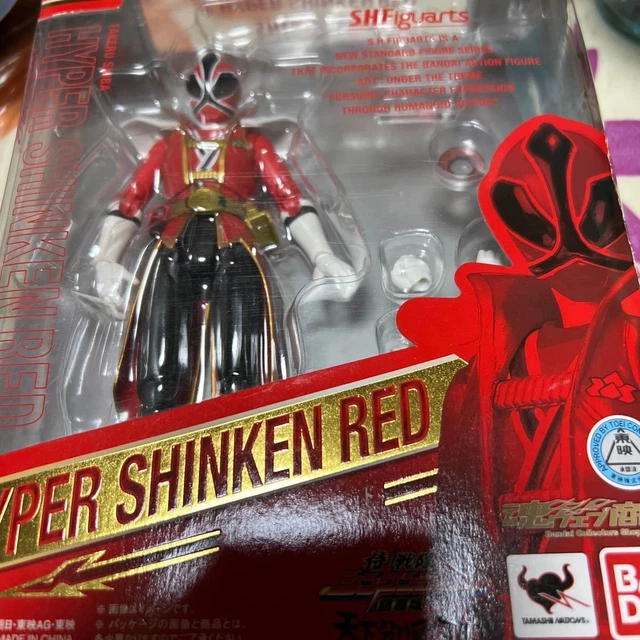 SAMURAI SENTAI SHINKENGER S.H.Figuarts Figuarts Super Shinken Red Used ...