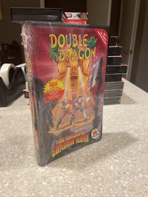 DOUBLE DRAGON SHIELD Of Shadow Khan DiC VHS SEALED Rare 1st Release ...
