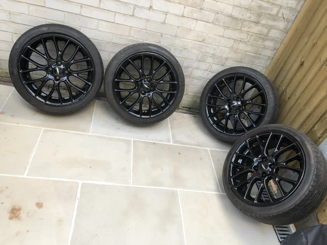 MINI R56 COOPER S Jcw R112 Cross Spoke Challenge 17 Alloy Wheels £450. ...