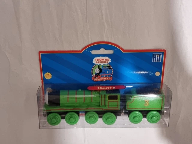 THOMAS THE TANK Engine & Friends TRAIN HENRY WOODEN NEW BOX LEARNING ...
