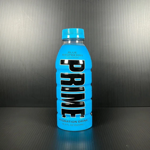 PRIME HYDRATION ENERGY Drink - Blue Raspberry, 500ml. FAST DELIVERY $7. ...