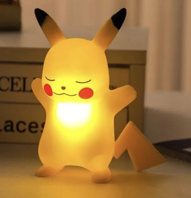 POKEMON LED NIGHT Light, Pikachu Anime Lamp Kids Bedroom Decoration ...