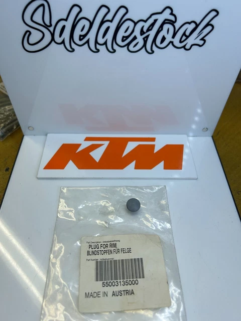 1 BOUCHON C/C jante ktm husqvarna 55003135000 egs sx exc fs tx EUR 3,70 ...