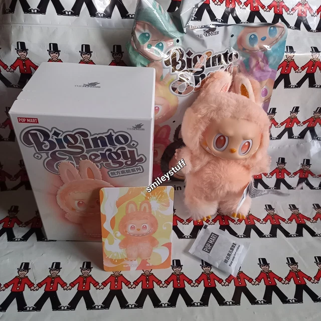 AUTHENTIC POPMART LABUBU The Monsters Big Into Energy Series Plush ...