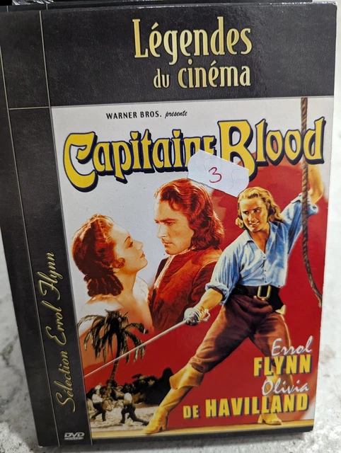 DVD...CAPTAIN BLOOD, ERROL Flynn, Olivia de Havilland, action pirate EUR 16,00 - PicClick FR