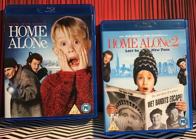 HOME ALONE + HOME ALONE 2: LOST IN NEW YORK (Blu-ray x2) Christmas ...