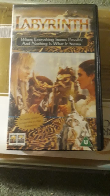 LABYRINTH (VHS VIDEO Tape David Bowie) £6.99 - PicClick UK