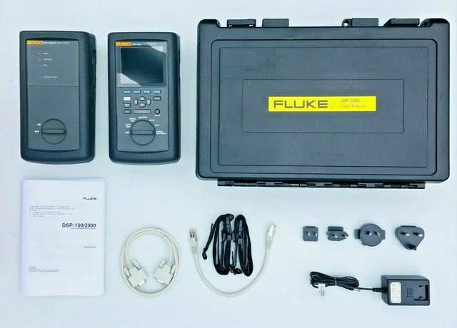 Fluke Dsp 2000 Cable Analyzer FOR SALE! - PicClick UK