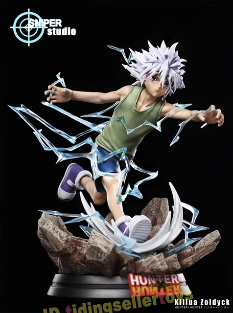 FIGURINE PEINTE STATUE en résine Hunter x Hunter Killua Zoldyck 1/6 ...