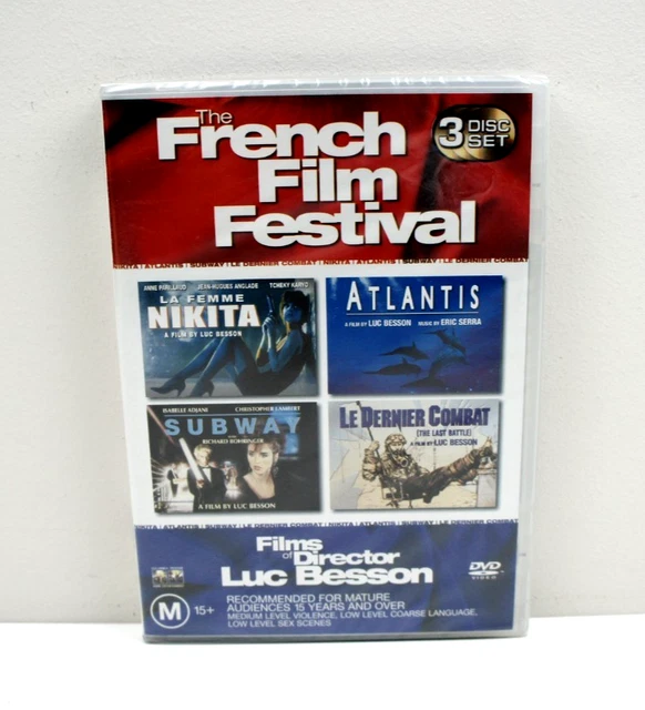 THE FRENCH FILM Festival DVD Luc Besson Brand New & Sealed 4 Film ...