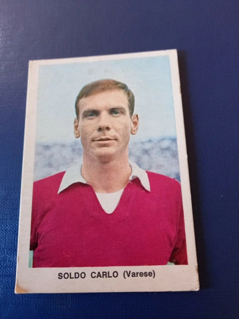 FIGURINA CARTONATA STEF Calciatori Varese Soldo Carlo EUR 5,00 ...