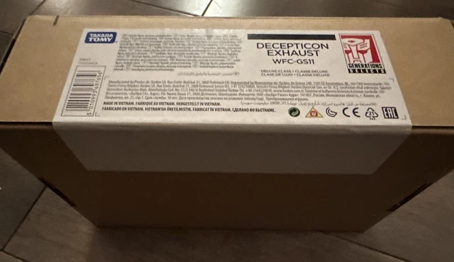 NEW TRANSFORMERS GENERATION Selects WFC-GS11 Decepticon EXHAUST siege ...