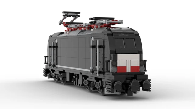 LEGO® MOC EISENBAHN Bauanleitung Siemens Vectron BR 193 von der MRCE ...