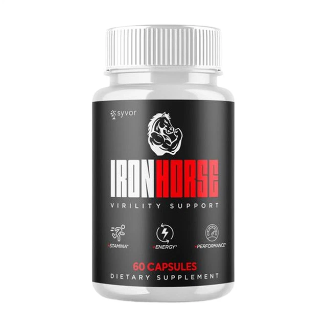 3 PACK IRON Horse for Men Advanced Formula Vitamin Max Supplement 180 ...