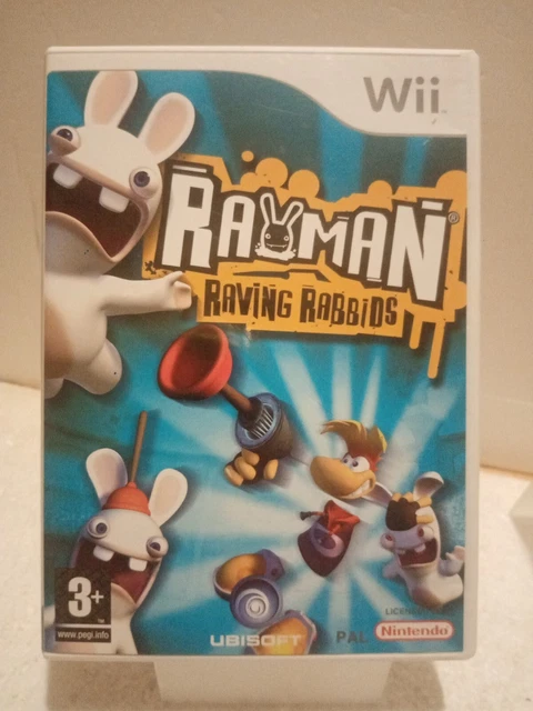 RAYMAN RAVING RABBIDS (Nintendo Wii, 2006) £1.99 - PicClick UK