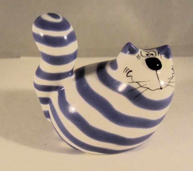 GOEBEL - ADAM & Ziege - Salzstreuer - Pfefferstreuer - Katze gestreift ...