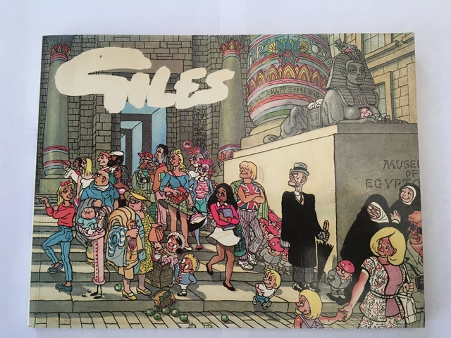 VINTAGE ORIGINAL SIGNED Copy Of Giles Cartoon Book 1983 EUR 29,05 ...