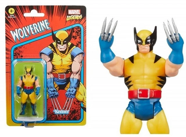 HASBRO MARVEL LEGENDS Kenner Retro Collection Action Figure Wolverine ...
