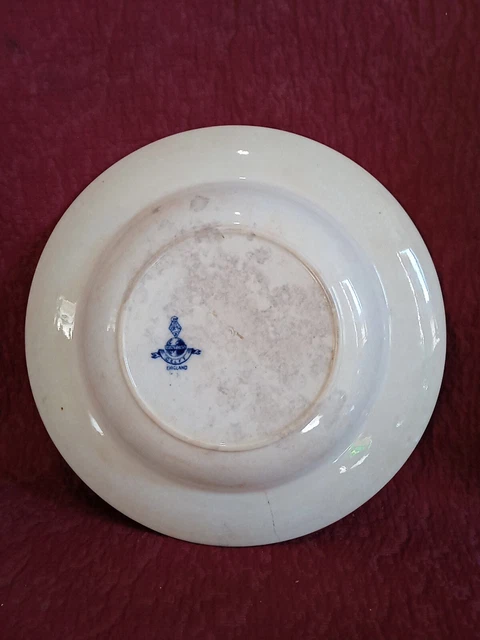 PLAT EN FAIENCE De Delft Modèle Minton Faïencerie Anglaise Plat EUR 14 ...