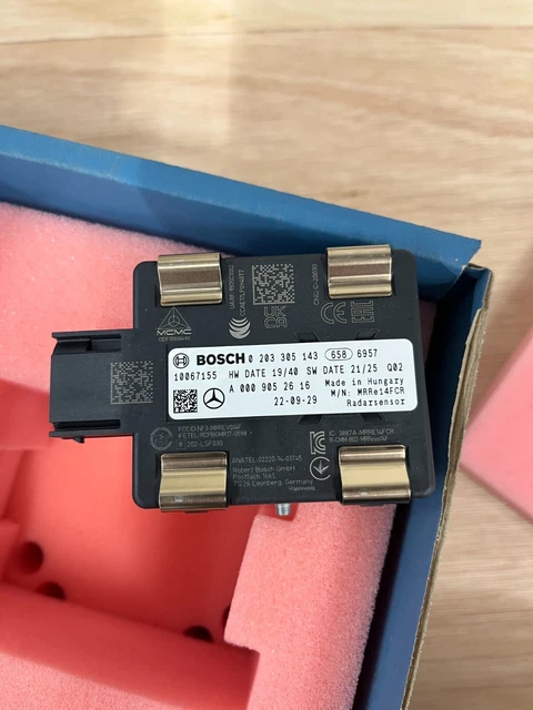 GENUINE MERCEDES FRONT Radar Sensor 0009052616 £295.00 - PicClick UK