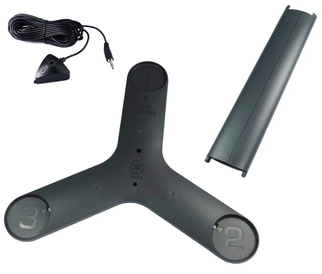 VÉRITABLE YAMAHA RX-V3073 Av Récepteur Microphone Optimiseur Et Support EUR 71,10 - PicClick FR