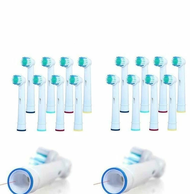 16* AUFSTECKBÜRSTEN ERSATZBÜRSTEN für Oral B Pro600 Braun Cross Action Precision EUR 16,99 ...